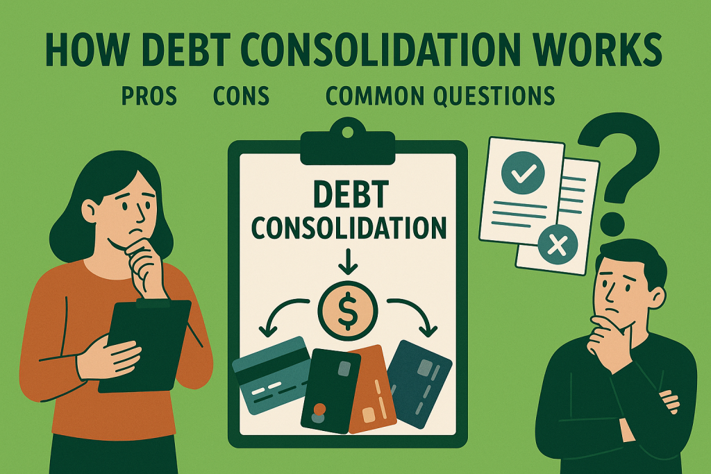 Debt Consolidation Explained: Pros, Cons, and Key Questions